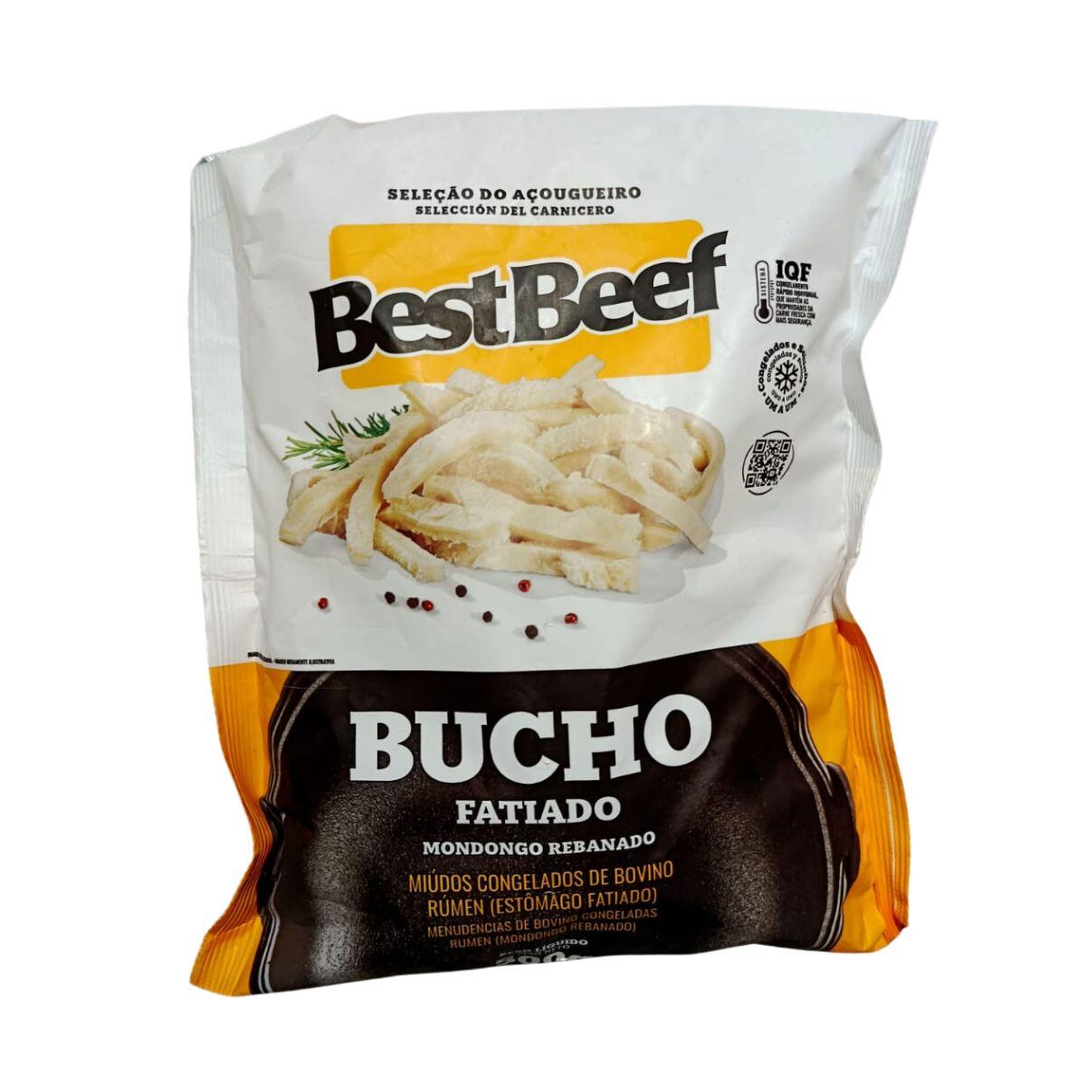 Bucho Bovino Fatiado Cong. 500Gr Best Beef | Bom Gourmet - Carnes Express