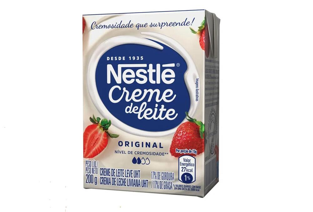Creme de Leite Nestle 200 G | Bom Gourmet - Carnes Express