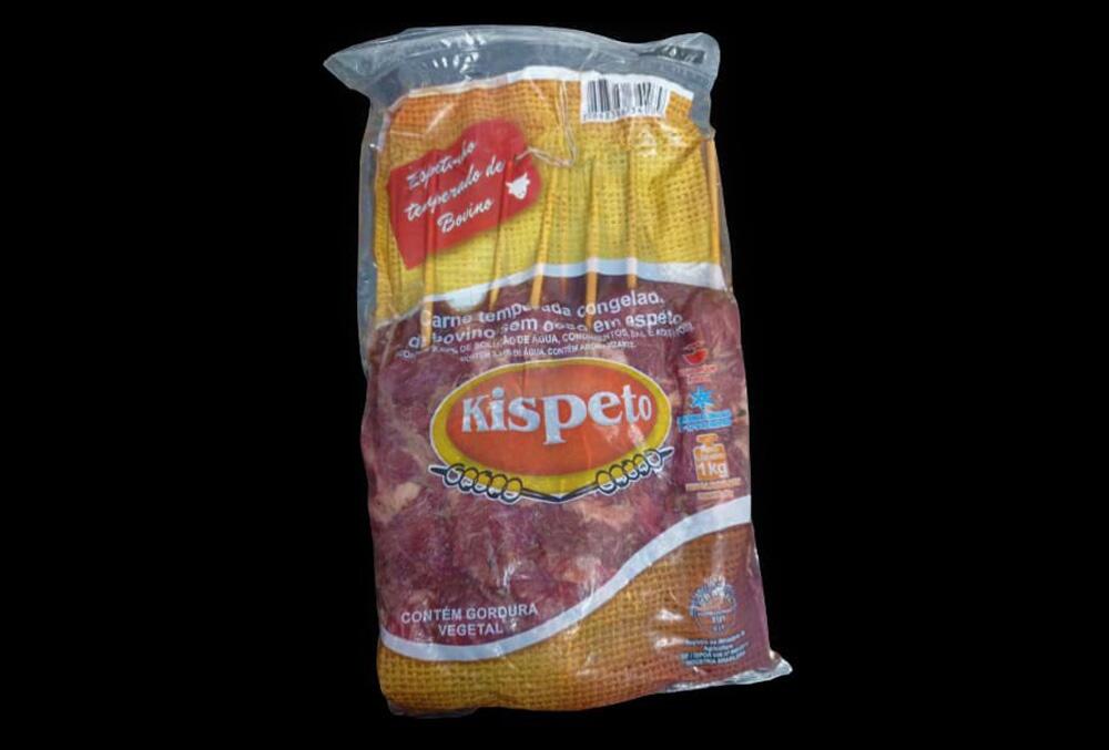 Espetinho de Carne Congelado Kispeto 1Kg | Bom Gourmet - Carnes Express