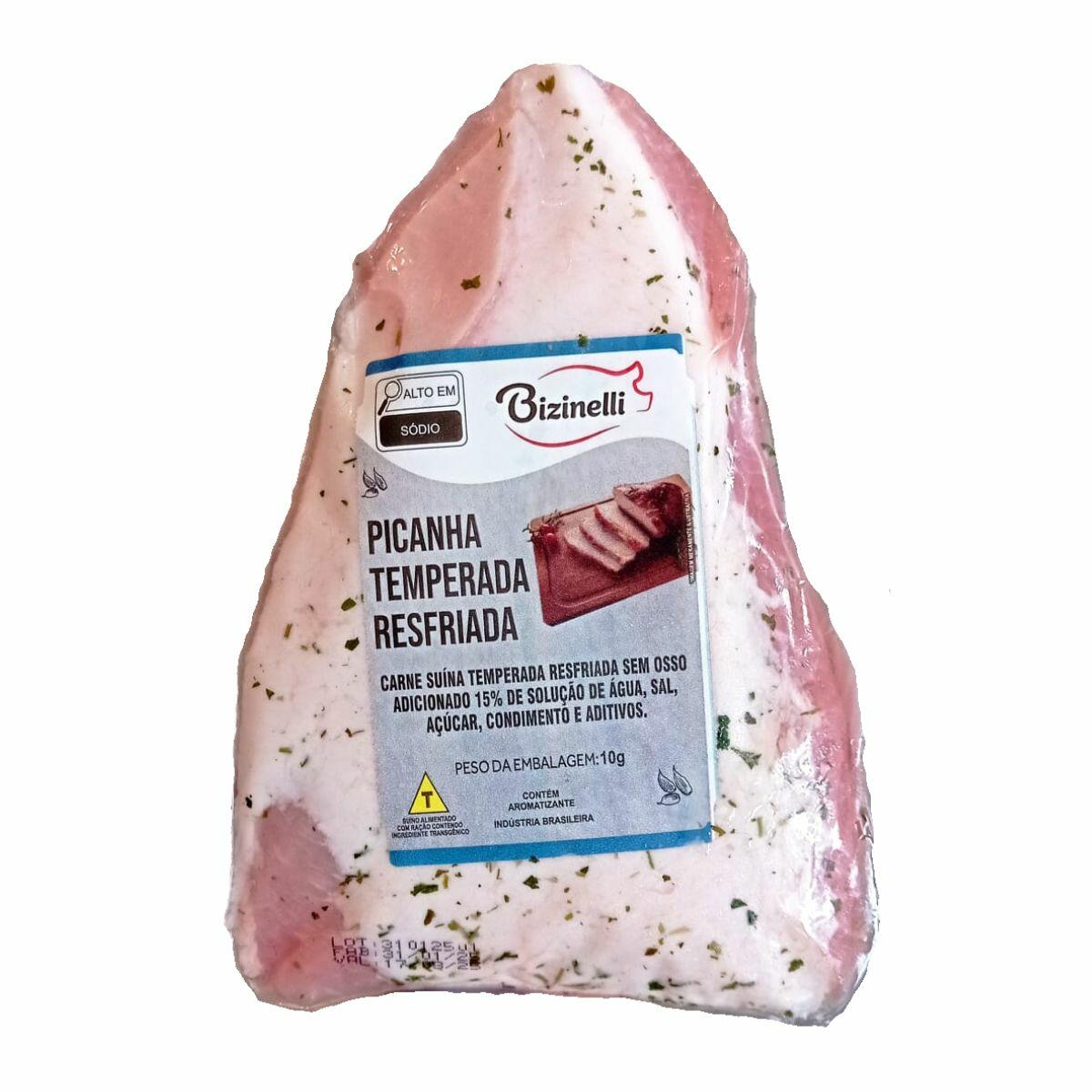 Picanha Suina Temperada Bizinelli Kg | Bom Gourmet - Carnes Express