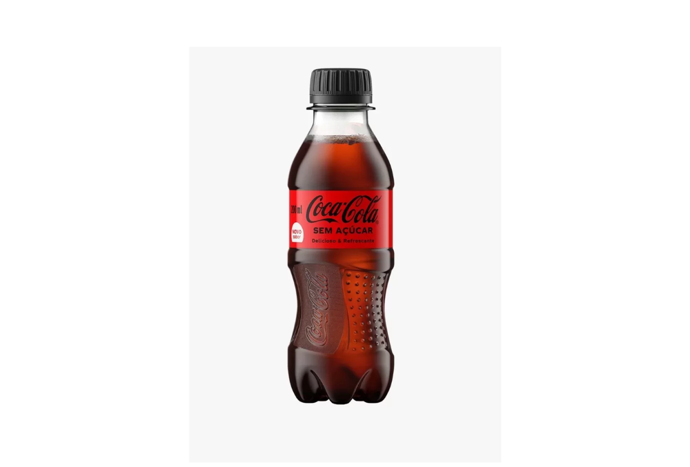 Refrigerante Coca Cola 200Ml Zero | Bom Gourmet - Carnes Express