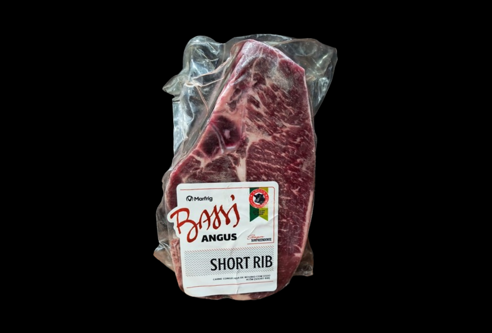 Short Rib Angus Cong Bassi Kg | Bom Gourmet - Carnes Express