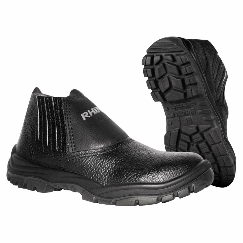 Botina de Segurança Comfort Bico Pvc Rhino N45 | Casa do Frentista
