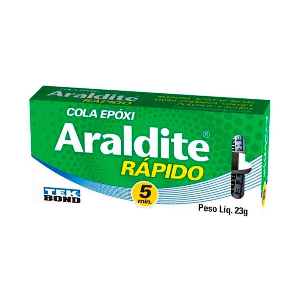 Araldite Rápido 5 Minutos 23 gramas Tek Bond em Oferta!