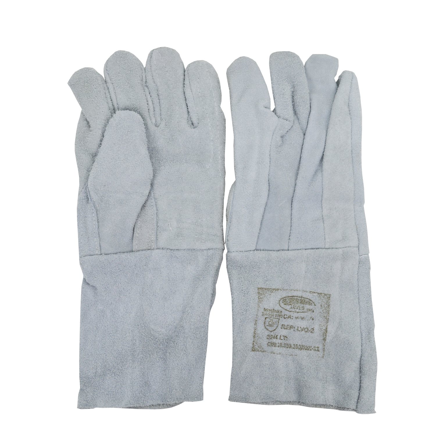 Luva de Raspa Reforçada Cano Longo 15cm Luveq em Promoção!