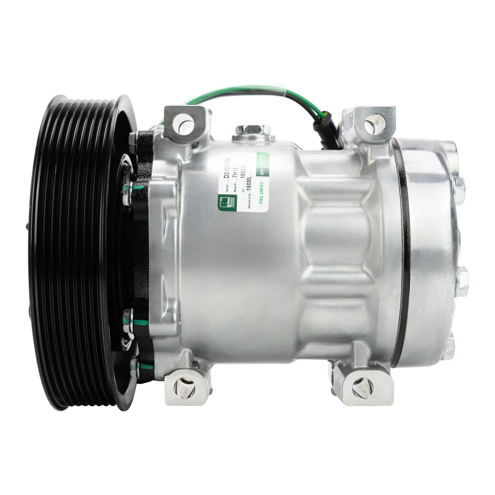 A/C Compressor 7H15 8PK 4Fix DAF XF 480, 530... 24V (GREEN)