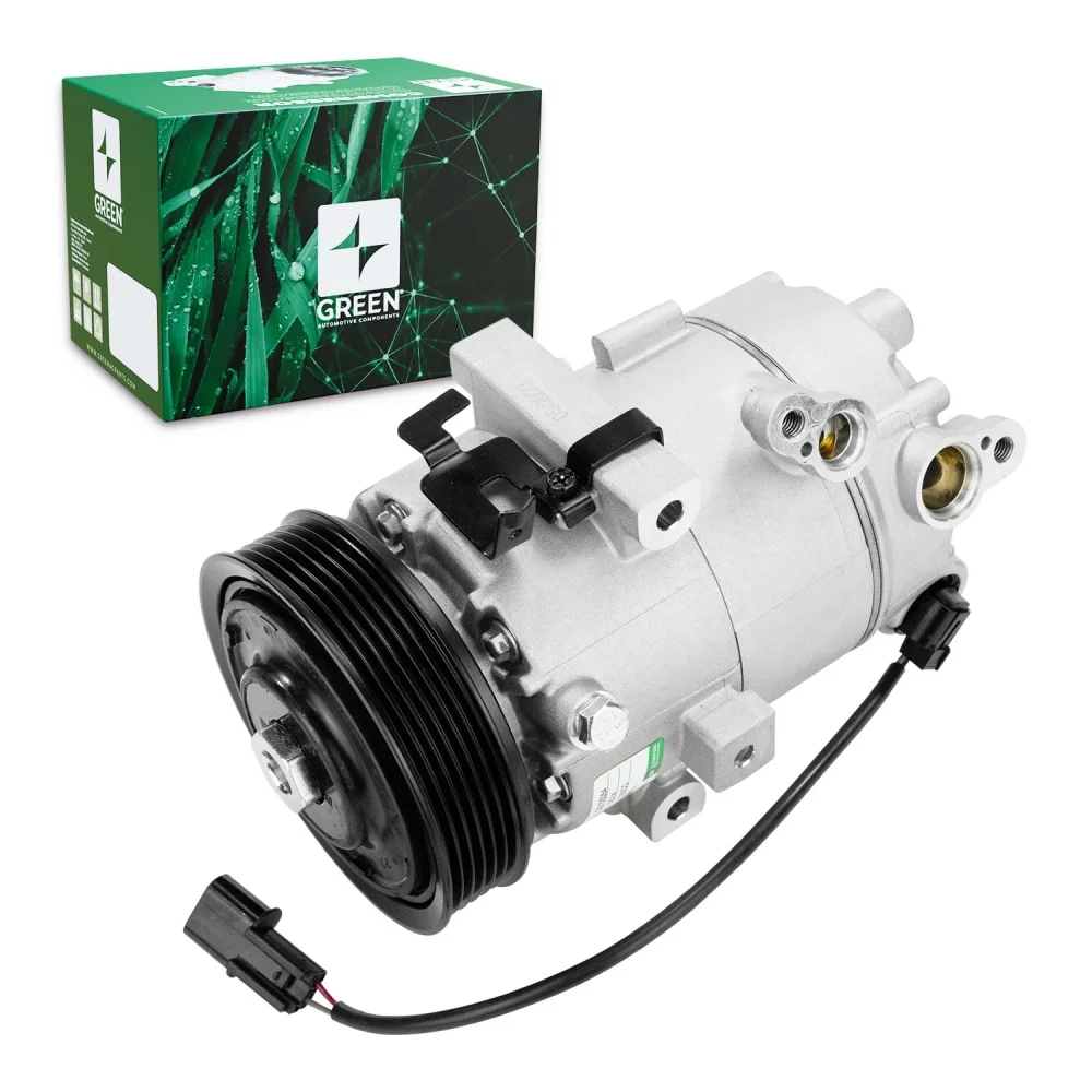 A/C Compressor VSE14 Hyundai Elantra 2014 6PK 12V (GREEN)
