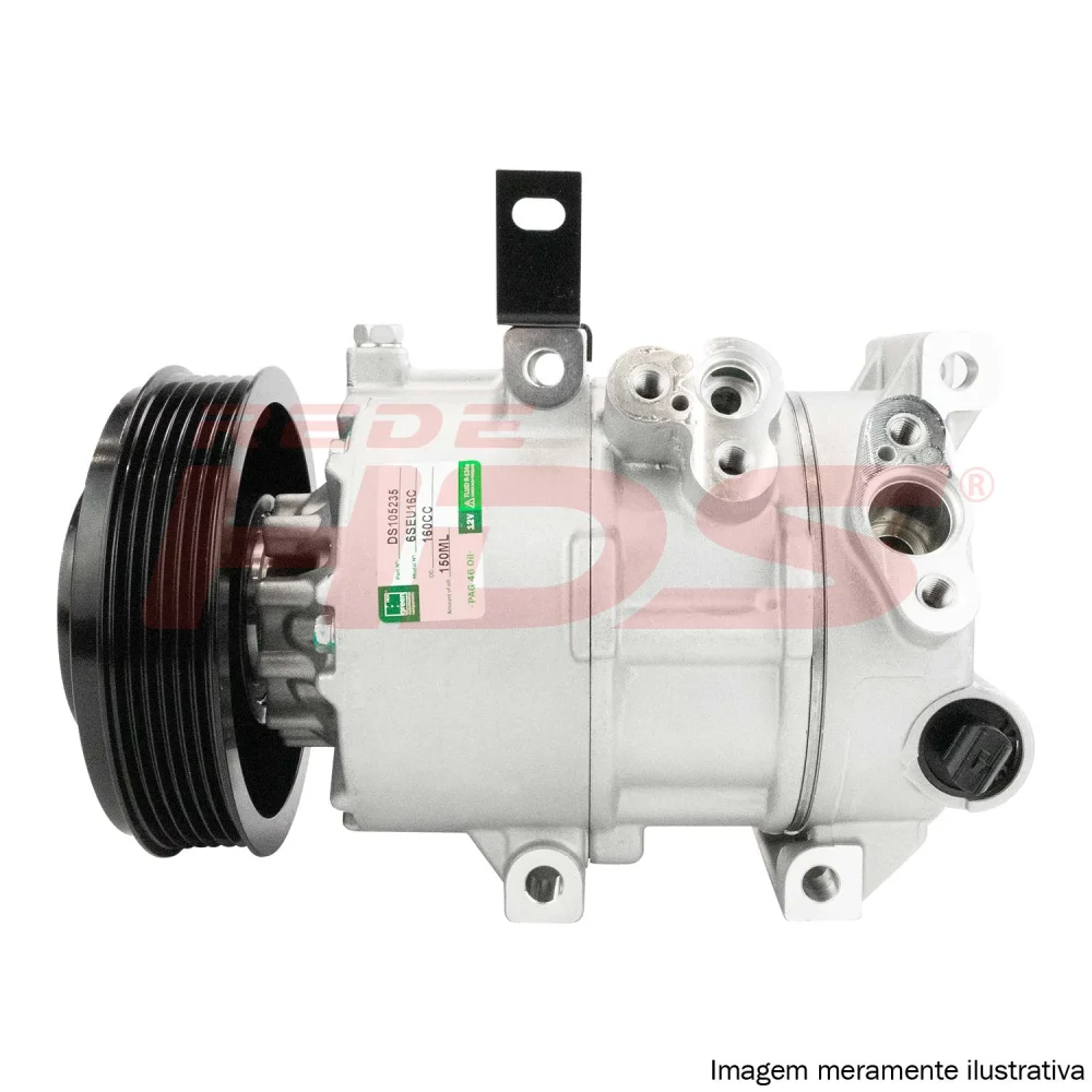 A/C Compressor 6SEU16C Hyundai Tucson, Creta 1.6 17 (GREEN)