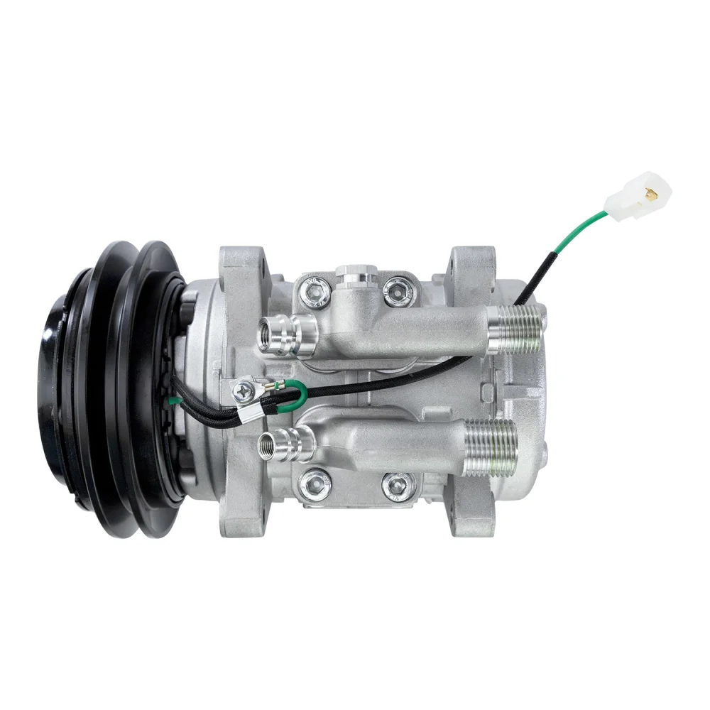 Compressor Universal 10P15 1V 24V 8Fix P/ Valtra, Cnh -Green | Qualy Air