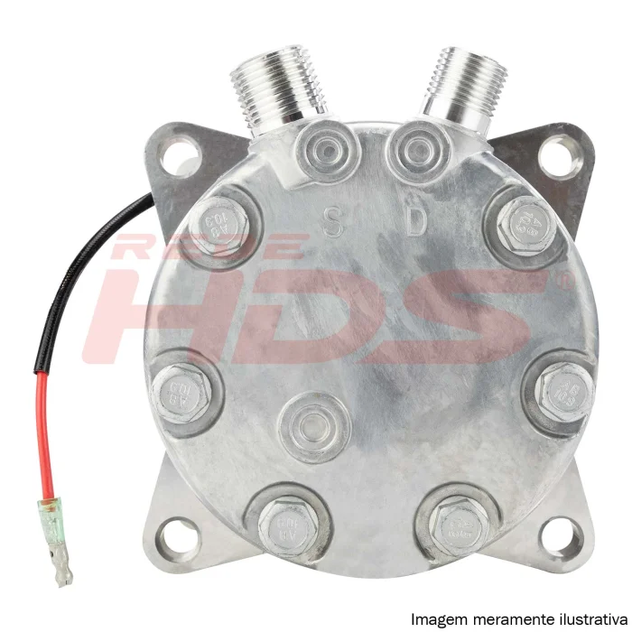 A/C Compressor Mod Sanden 7H15 8PK 8Fix Vert 8/10 12V (TCCI)