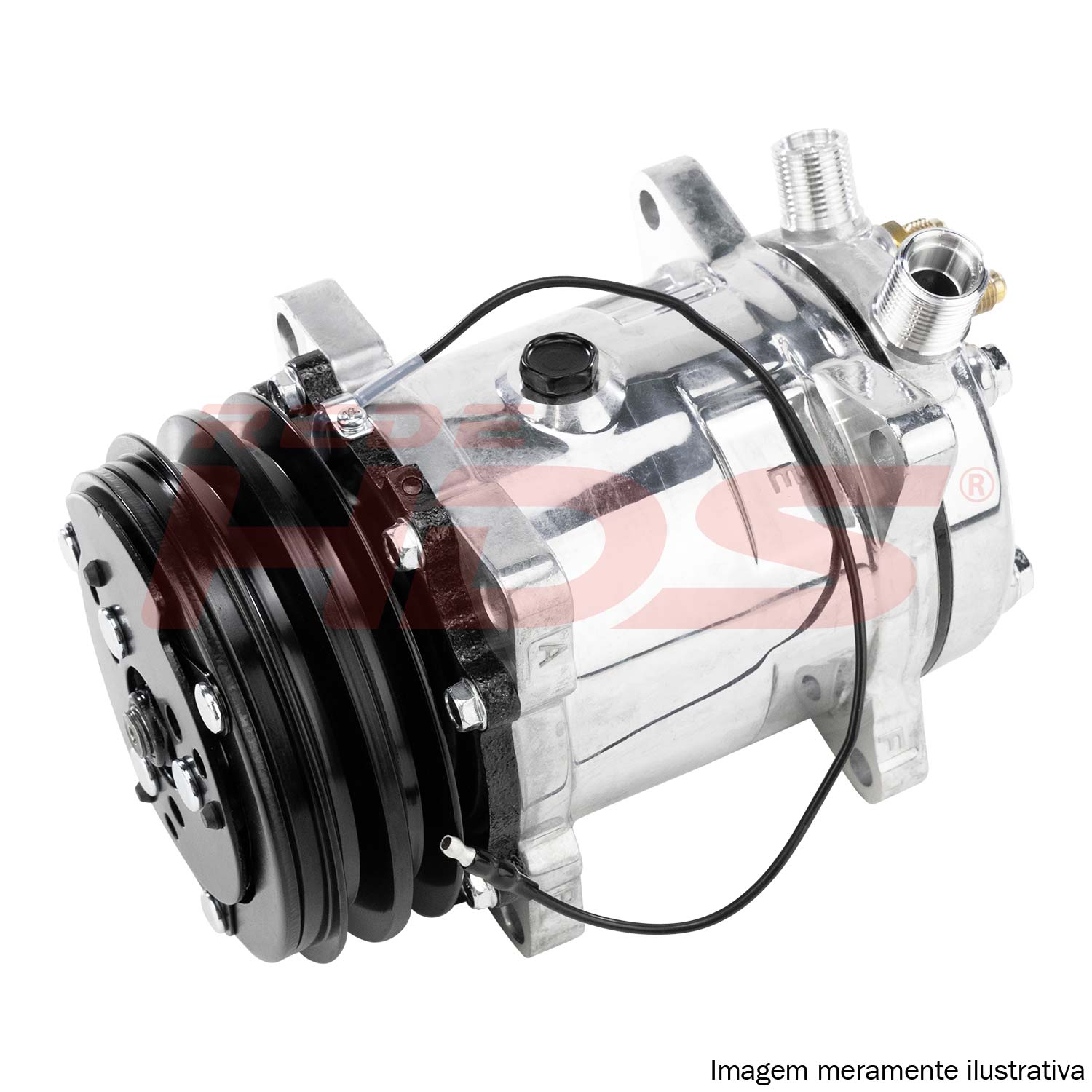 A/C Compressor Universal 5H14 2V 8FIX Vert 8/10 ? 12V (TYRW)