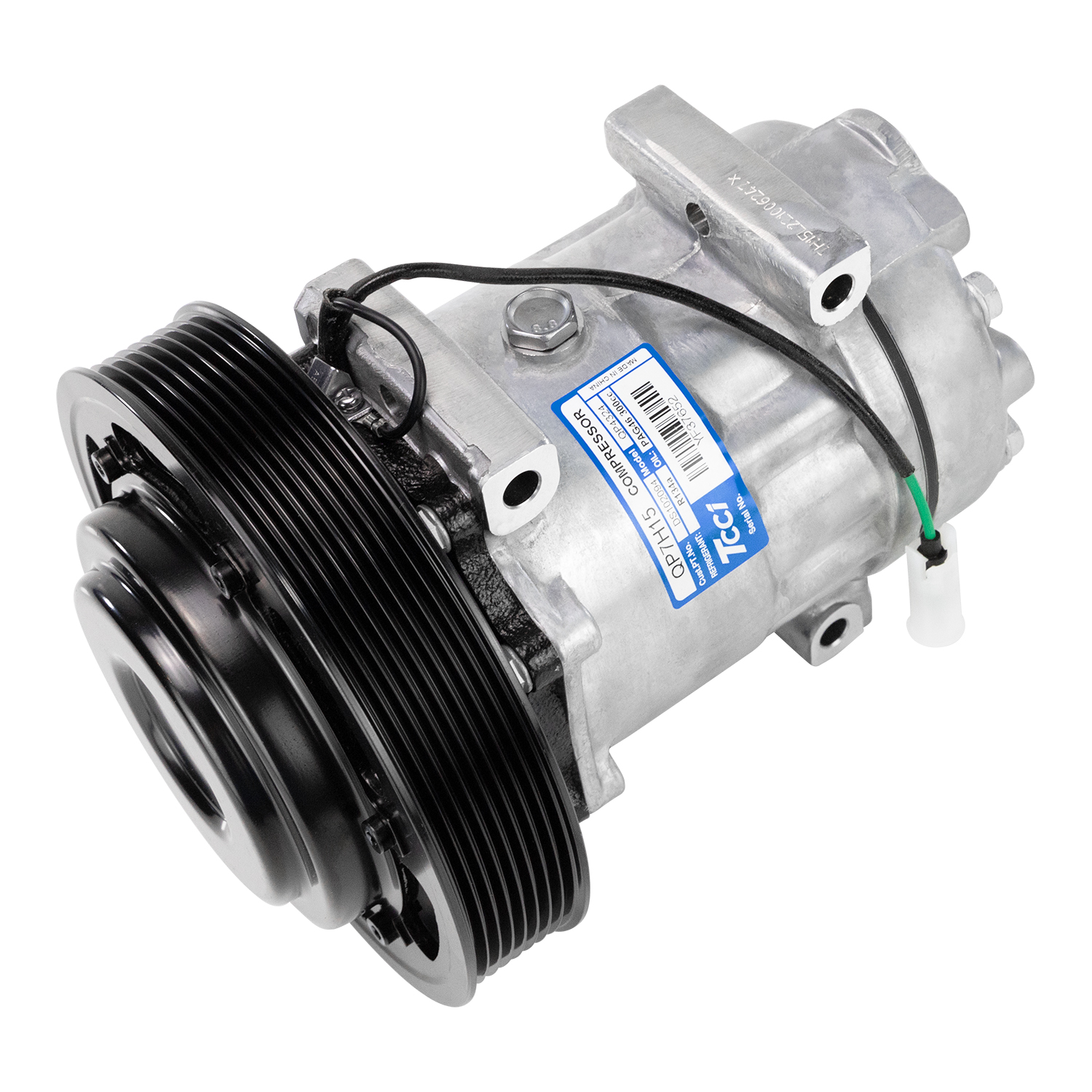A/C Compressor 7H15 Volvo 2008 8PK 180mm 4fix 24V (TCCI)