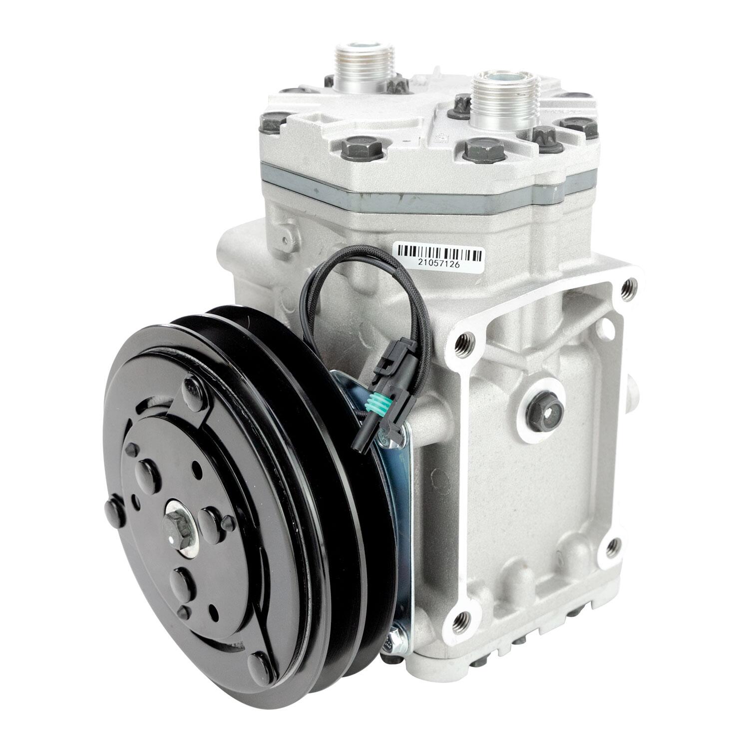 Compressor de Ar Condicionado York 210 12V 8Fix P/ Linha Bus | Qualy Air