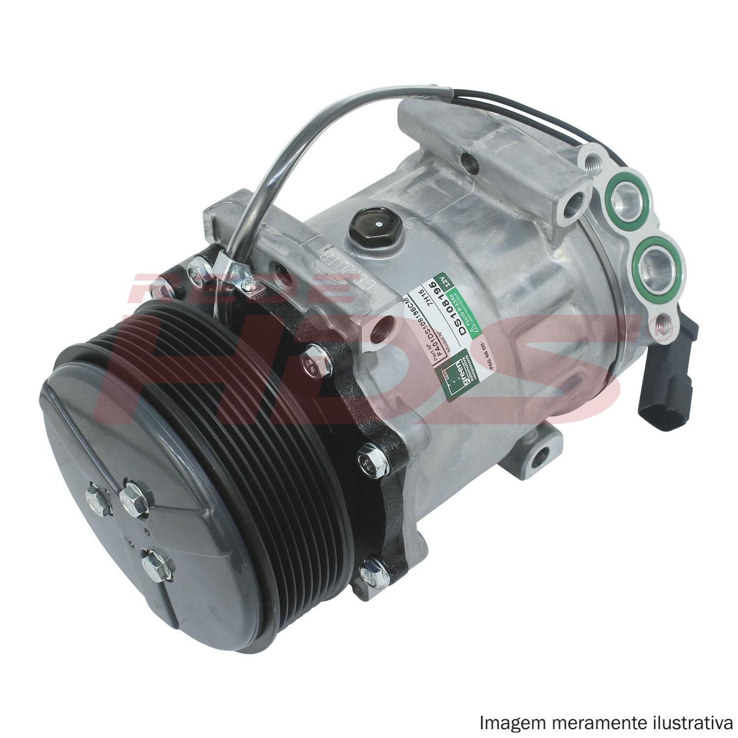 A/C Compressor JCB 1CX, 2CX, 3 CX, 4 CX...(GREEN)