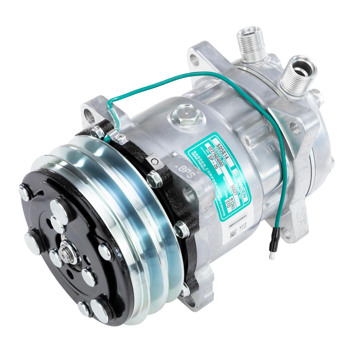 Compressor de Ac Universal 5H14 2V 24V 8 Fixações (Oem) | Qualy Air