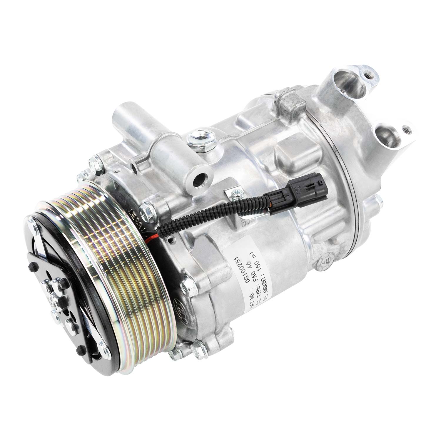 Compressor Ac Sd7V16 P/ Captur, Oroch, Duster... 2022 a 2024 | Qualy Air