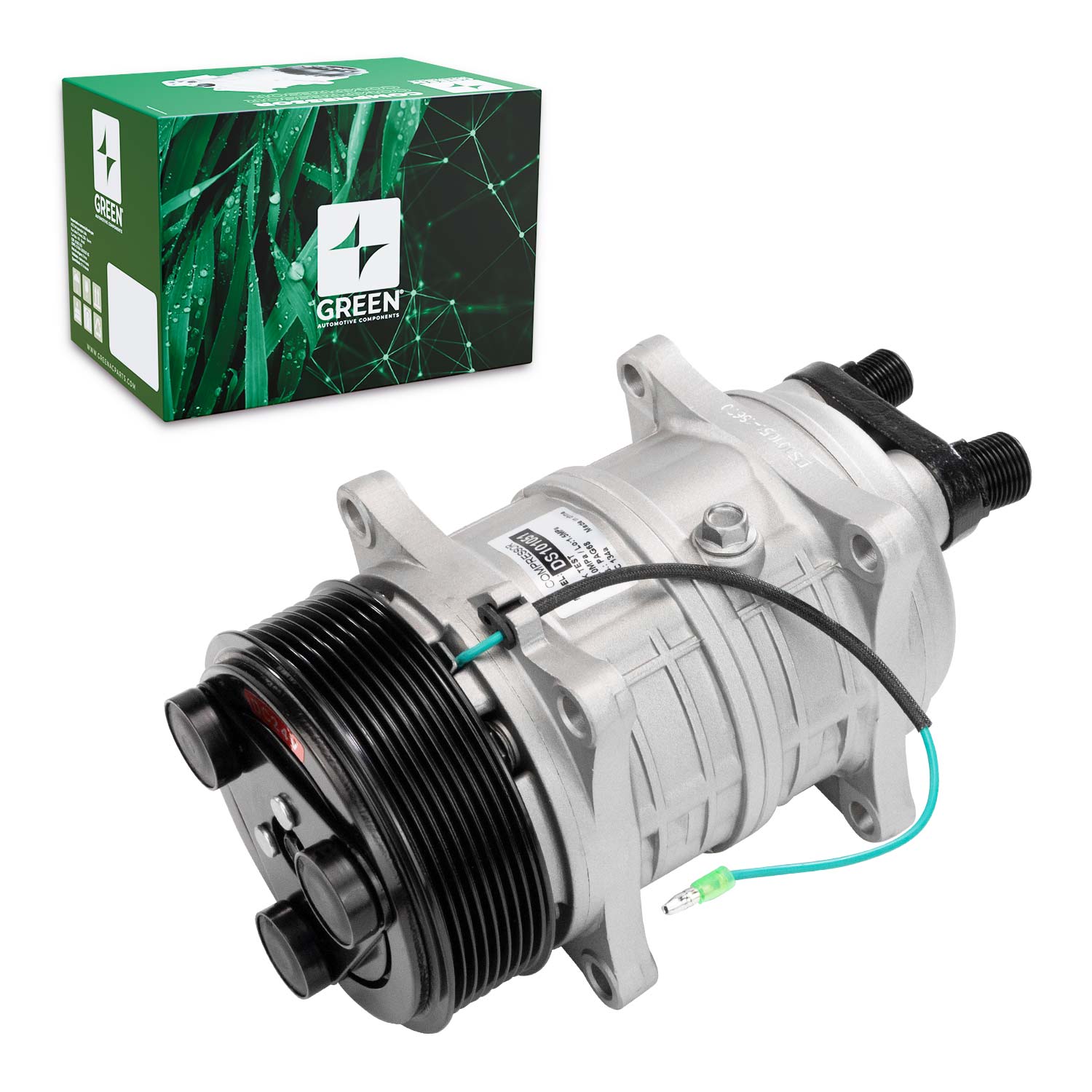 Compressor de Ac Universal Tm16 8Pk 24V 8Fixações Horizontal | Qualy Air