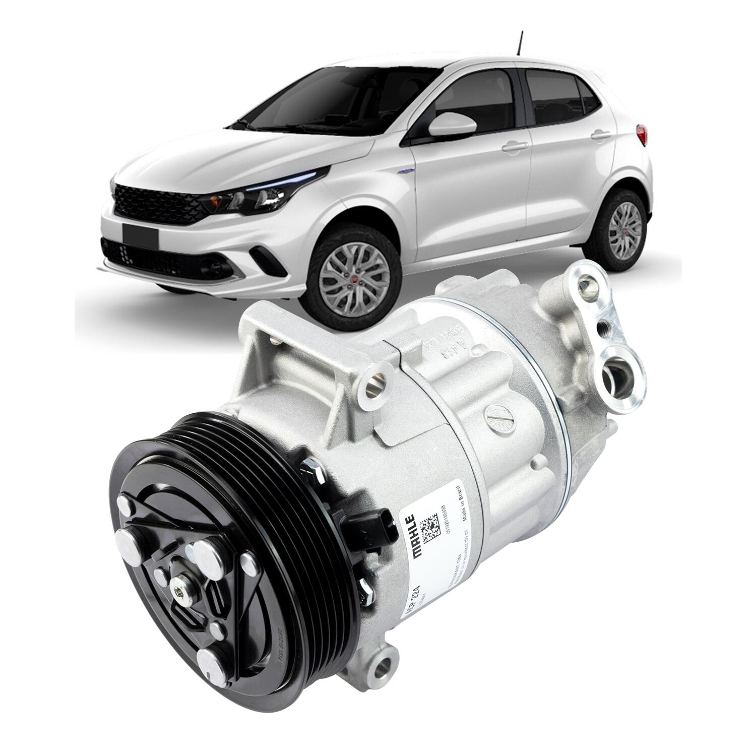 Compressor de Ar Condicionado Fiat Argo 2017 2020 (Oem) | Qualy Air