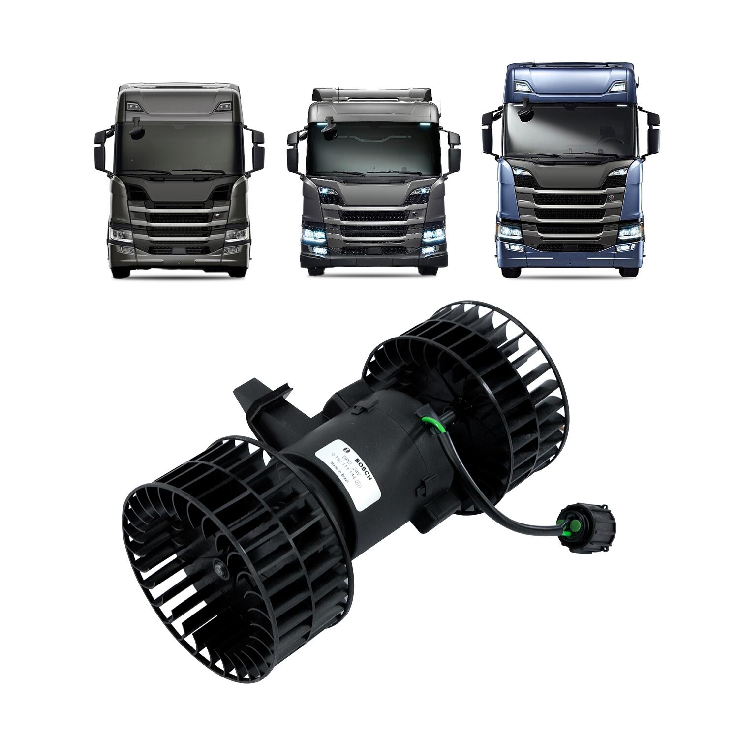 Motor Ventilador P/ Scania Série P/R/T/4...1998 a 2008 (Oem) | Qualy Air