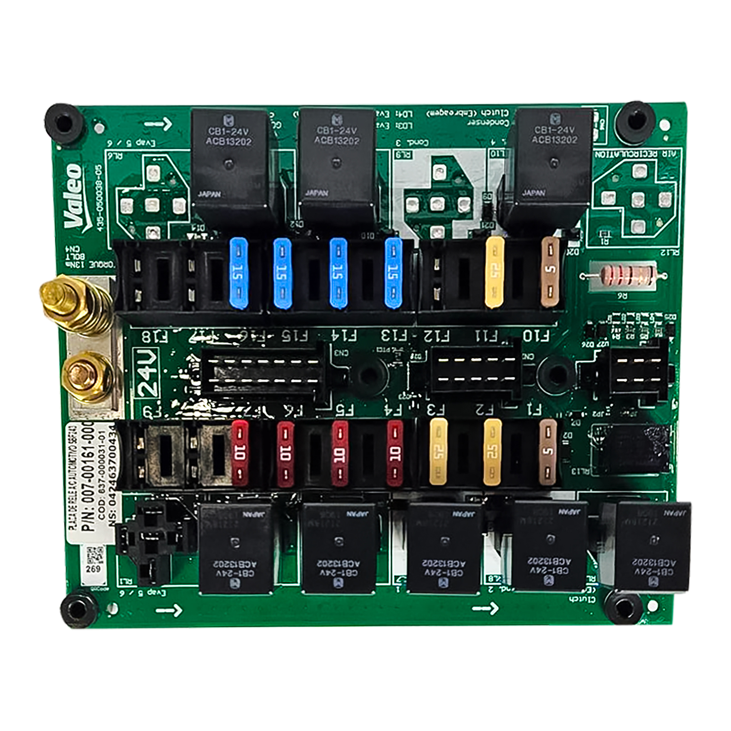 Placa de Comando p/ Ônibus Eletrônico Setbus SBF243 (VALEO)