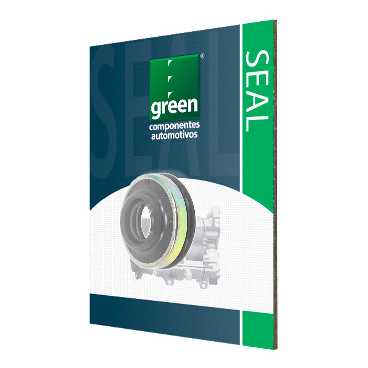 Selo P/ Compressor de Ar Condicionado Denso Bus 10P30, 10S20 | Qualy Air