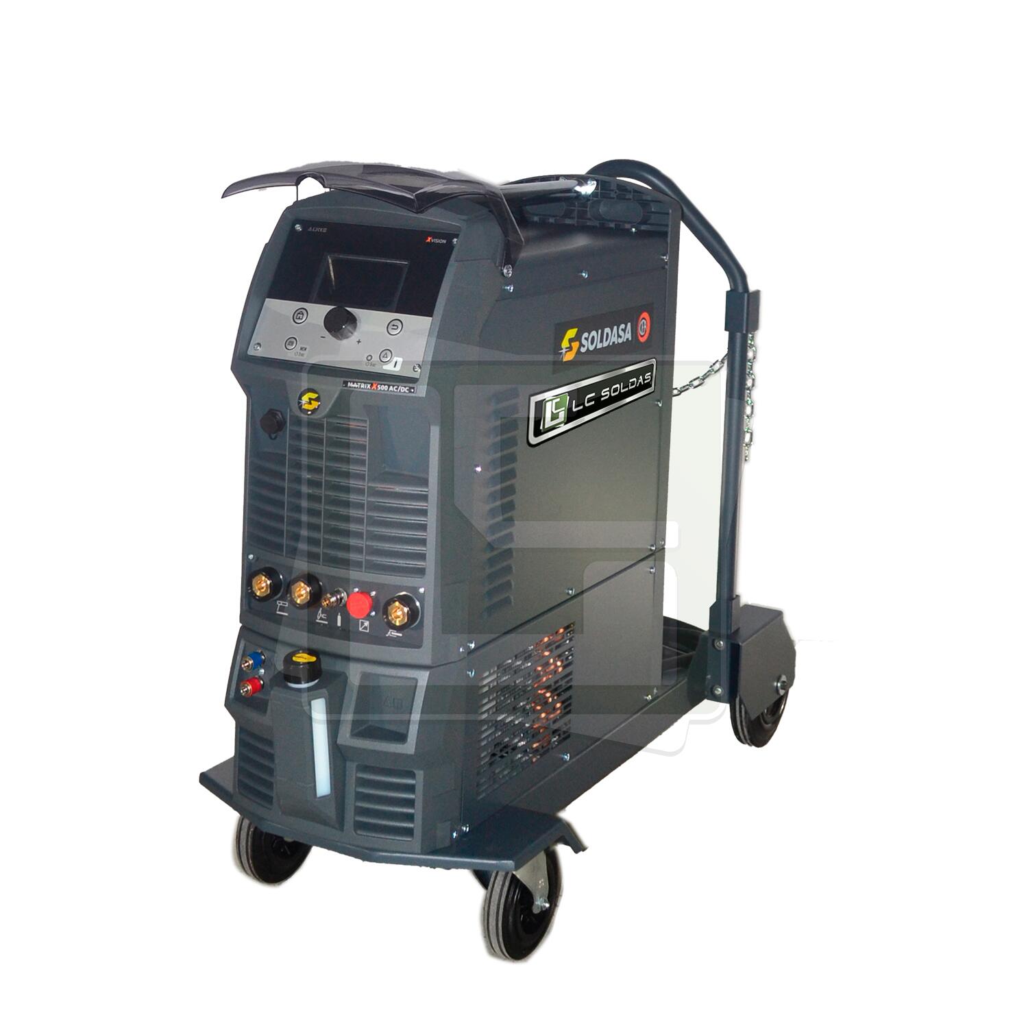 Soldasa TIG X500 AC/DC: Soldagem TIG