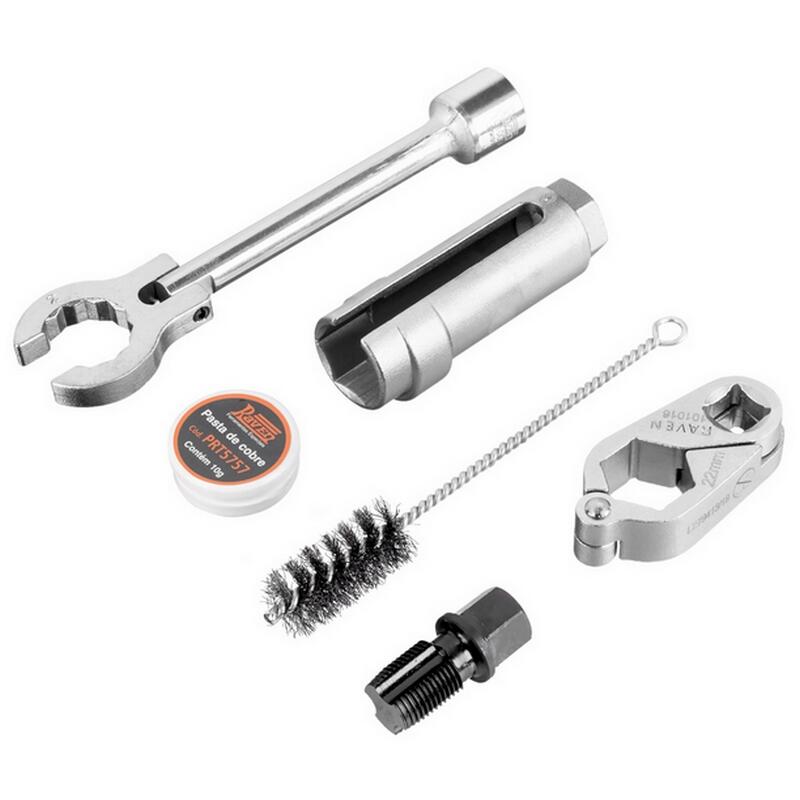 Ferramentas para Sonda Lambda 6 Pecas 22Mm Raven 101200