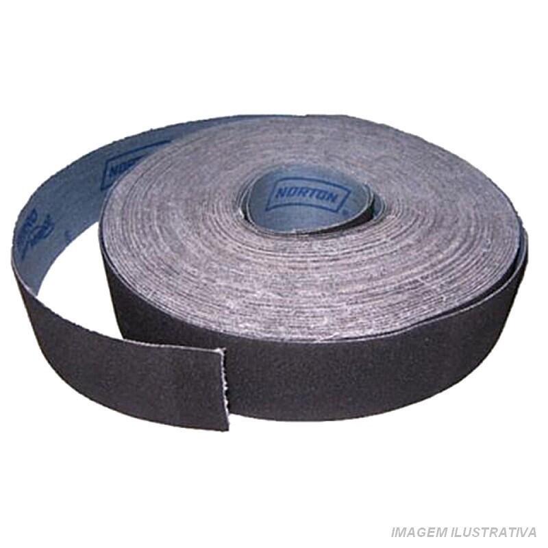 Rolo de Lixa Ferro Oxido de Aluminio G80-50Mmx45M Norton K246