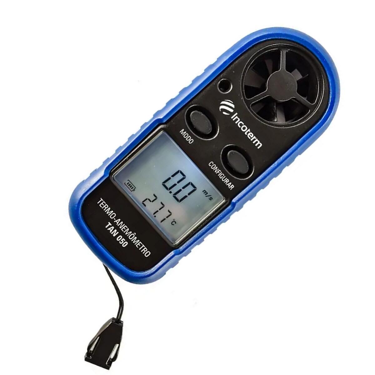 Termo-Anemometro Digital 0 a 30M/S Incoterm Tan 050