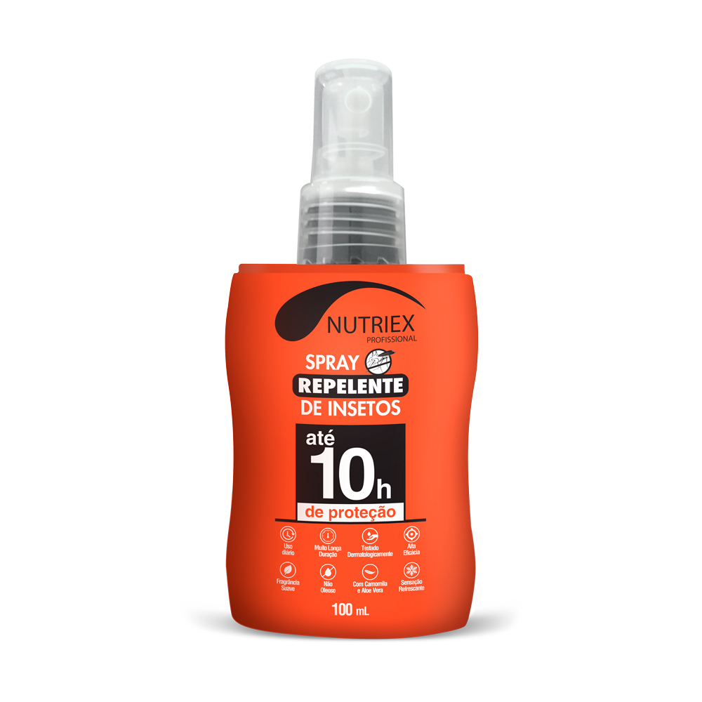 Repelente Spray de Insetos 10 Horas Proteção 100Ml Nutriex | Multiseg