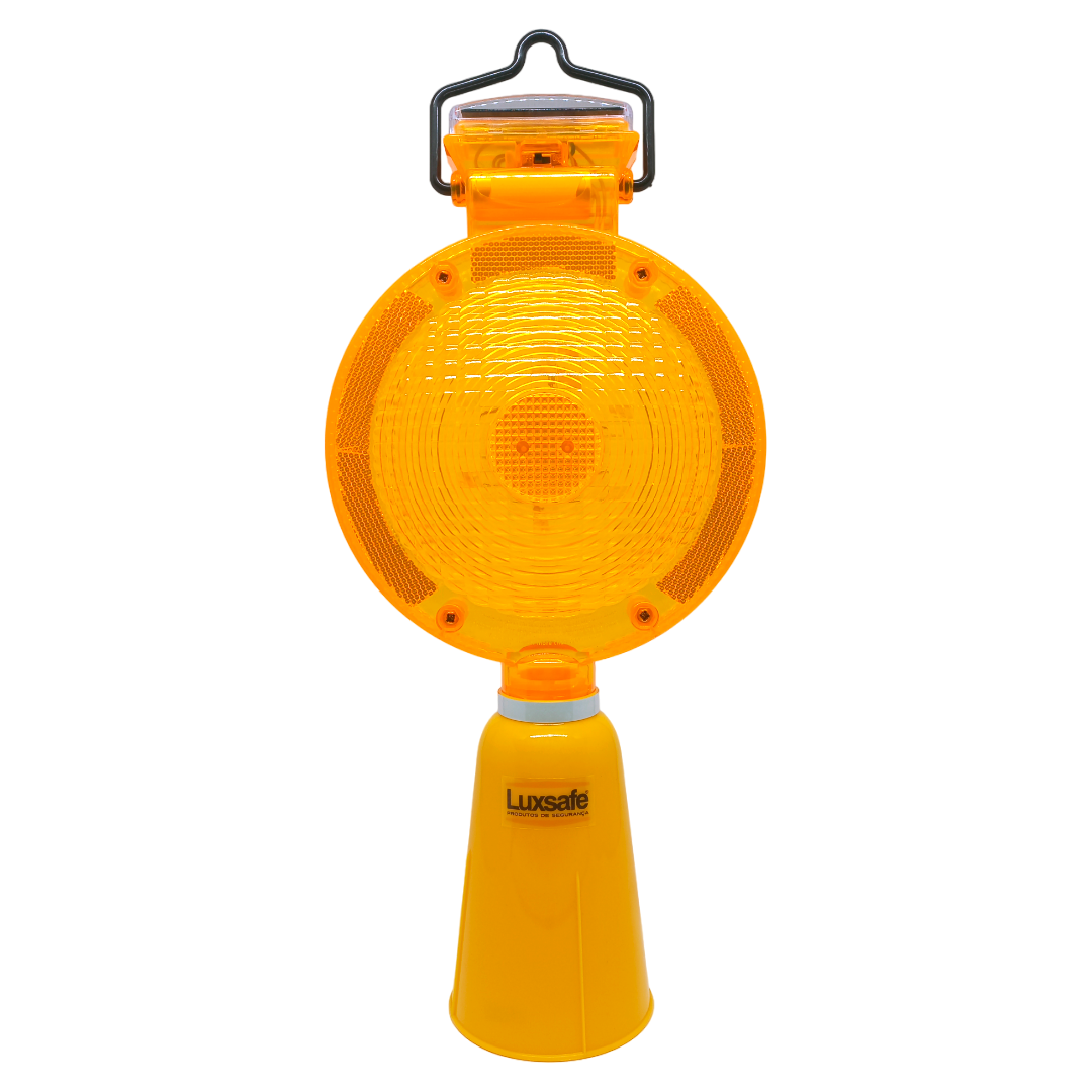 Sinalizador Trânsito Viário Led P/ Cone Traflight Solar para Cone | Encontre na Multiseg