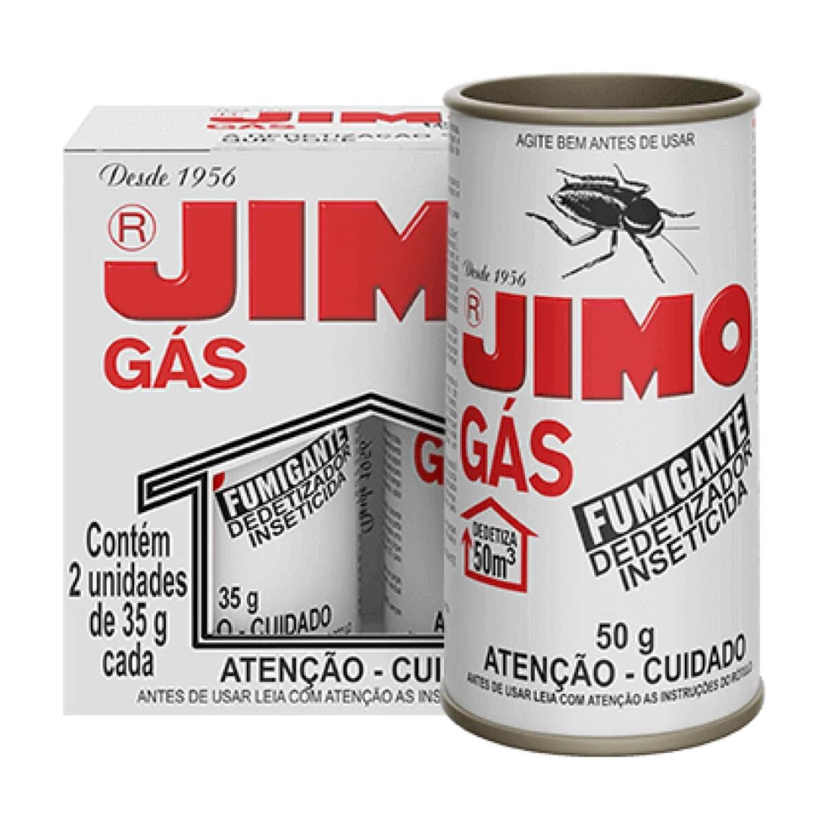 JIMO CUPIM GAS FUMIGANTE 2X35G