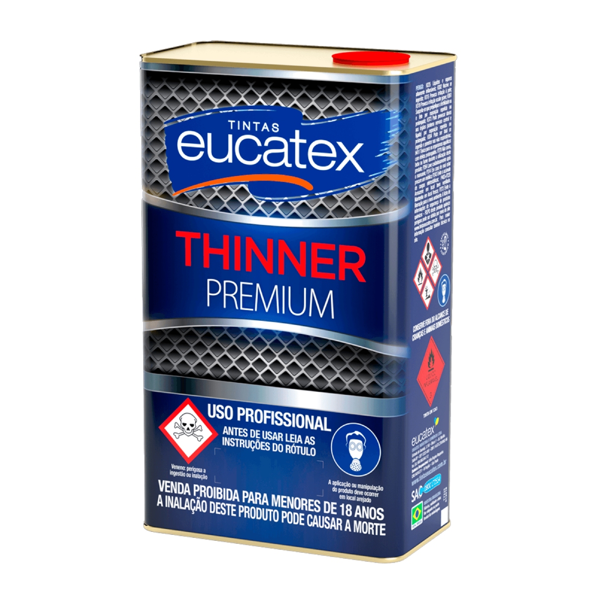 THINNER LIMPEZA 5 LITROS (9800) EUCATEX